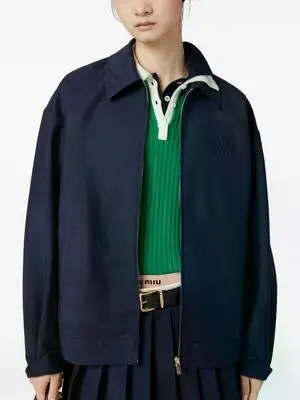 Miu Miu Mohair Blouson Jacket