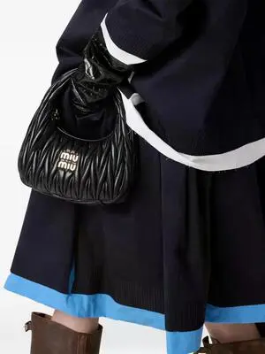 Miu Miu Wander Matelassé Nappa Leather Tote Bag