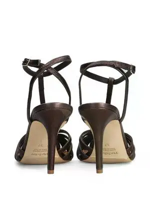 THE SELLER Stiletto Heel Sandals With Buckle Fastening