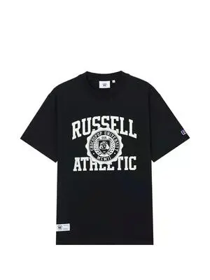 CHOCOOLATE Logo-print Crew-neck T-shirt - Black