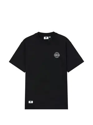 CHOCOOLATE Logo-print Short-sleeve T-shirt - Black