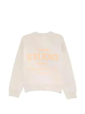 WRSTBHVR Dropped-shoulder V-neck Sweater