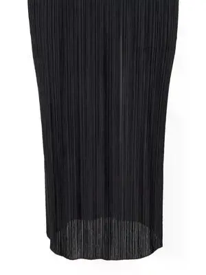Issey Miyake Pleated Midi Skirt