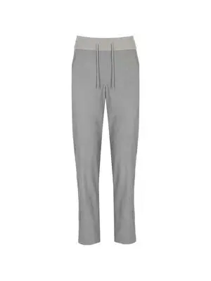 PANICALE Drawstring Side-stripe Trousers