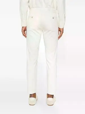 RE-HASH Moucha Pressed-crease Turn-up Hem Trousers - Neutrals