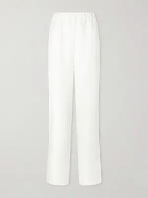 ANINE BING Roslyn Woven Wide-leg Pants