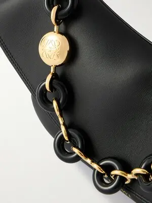 Loewe Ola Medium Embellished Leather Shoulder Bag