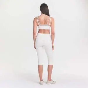SKIMS Matte Cropped Leggings - Ivory