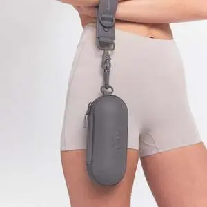 SKIMS Keychain Wristlet | Grey | Nike Accessories - Armor