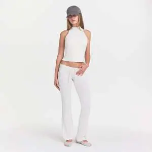 SKIMS Matte Racerback Mock Neck Tank