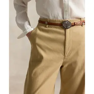 Ralph Lauren Beaton Stretch Cotton-linen Flare Pants