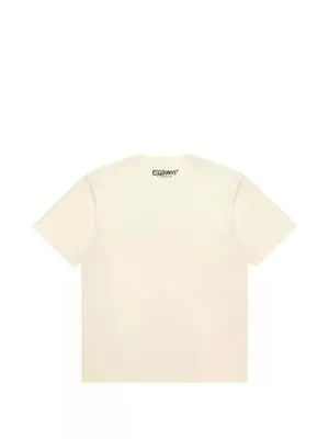 AAPE BY *A BATHING APE Moonface-print Logo-patch T-shirt