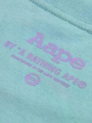 AAPE BY *A BATHING APE Logo Patch T-shirt