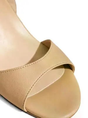 POCHE PARIS Buckle-fastening Leather Sandals
