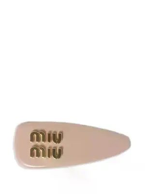 Miu Miu Logo Hair Accessories