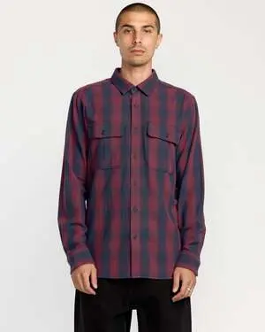 Volcom Shadowstone Flannel Long Sleeve Shirt