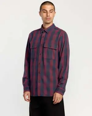 Volcom Shadowstone Flannel Long Sleeve Shirt