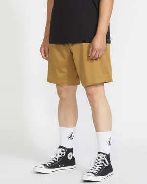 Volcom Frickin Elastic Waist Shorts