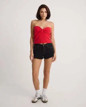 Volcom Merlin Twist Knit Tube Top
