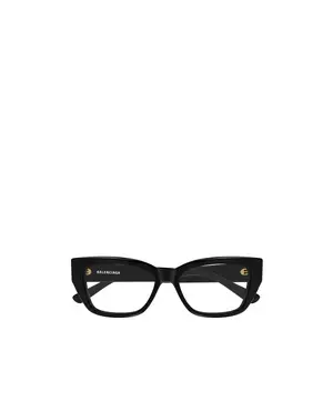 Balenciaga Cat Eye Frame Eyeglasses - Black