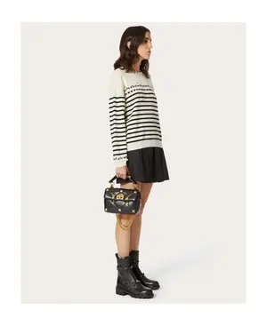 Valentino Garavani Roman Stud Medium Shoulder Bag