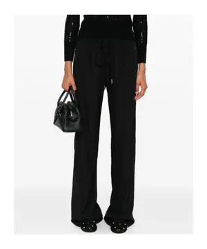 Ermanno Scervino Lace Insert Drawstring Trousers