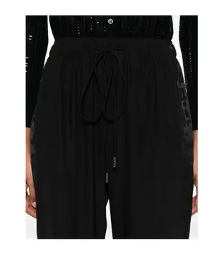 Ermanno Scervino Lace Insert Drawstring Trousers