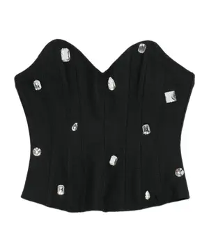 David Koma Decorative Corset - Black