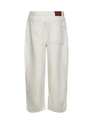 Studio Nicholson Paolo Balloon Jeans - White