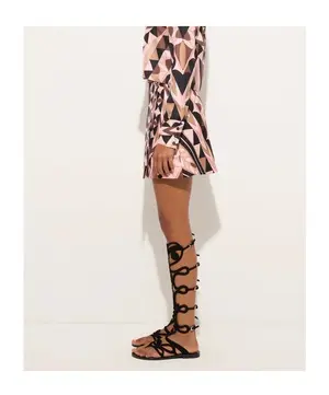 Emilio Pucci Geometric Print Mini Skirt