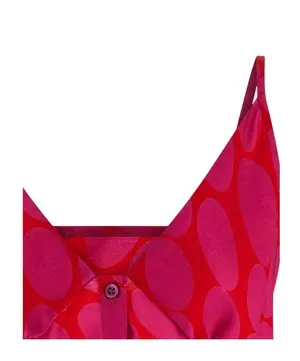 Dries Van Noten Cali Polka Dot Camisole - Red