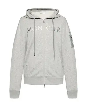 Moncler Logo Zip-up Hoodie