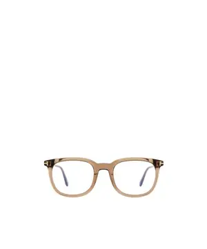 TOM FORD Square Frame Eyeglasses - Nude