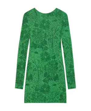 Givenchy Lurex Floral Jacquard Dress