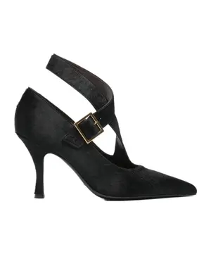 Khaite Pointed-toe Stiletto Heels With Buckle Detail