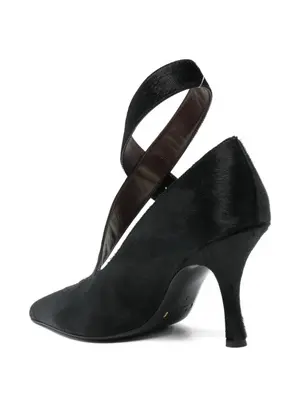 Khaite Pointed-toe Stiletto Heels With Buckle Detail