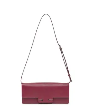 TOM FORD Supple Logo Buckled Shoulder Bag