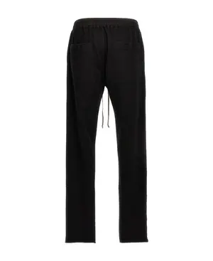 Rick Owens Berlin Organic Cotton Trousers - Black