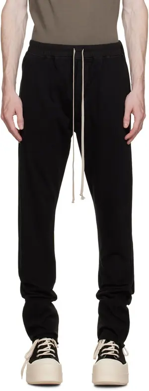 Rick Owens Berlin Organic Cotton Trousers - Black