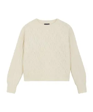 Soeur Ribbed Crew Neck Sweater - No