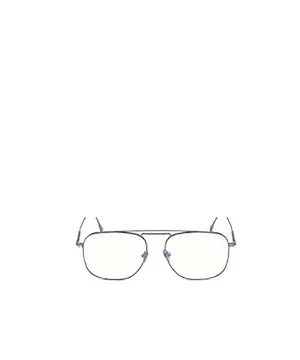 TOM FORD Full-frame Plain Mirror Eyeglasses - Bright Anthracite