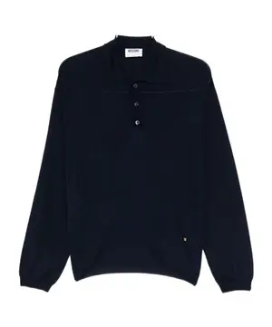 Moschino Button Logo Polo Shirt