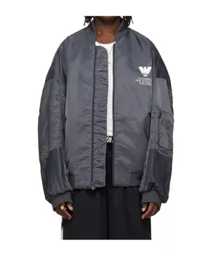 WILLY CHAVARRIA X Adidas Originals Stand Collar Bomber Jacket
