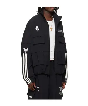 ADIDAS X WILLY CHAVARRIA Collaboration Stand Collar Casual Jacket