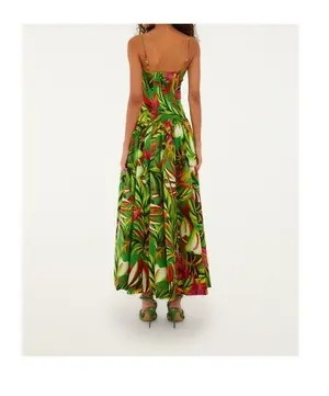 Farm Rio Tropical Dream Printed Maxi Dress