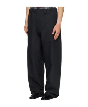WILLY CHAVARRIA Belt Loop Casual Pants