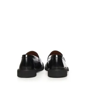 DOUCAL'S Penny Loafers - Black