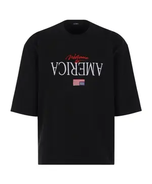 WILLY CHAVARRIA Welcome To America Oversized T-shirt