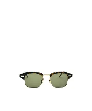 Thom Browne Square Frame Sunglasses - Nude