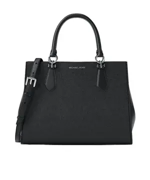 Michael Kors Marilyn Medium Saffiano Leather Satchel